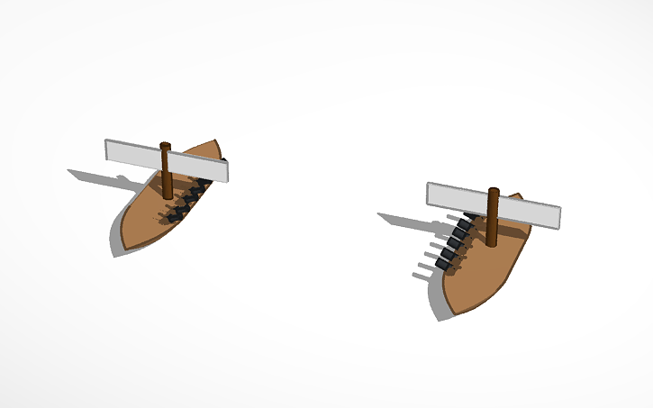 3D design Pirate ship | Tinkercad