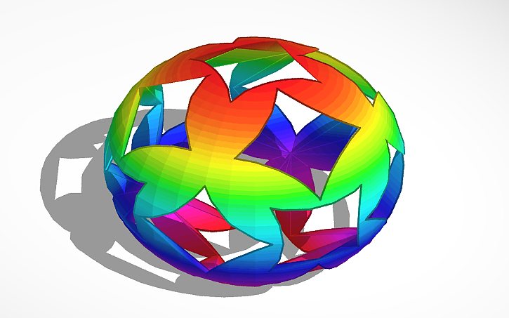 3D design Beautiful pattern - Tinkercad