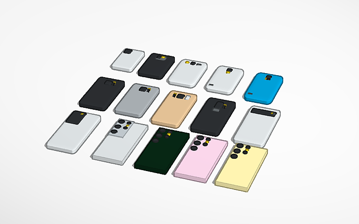 3D design samsung galaxy - Tinkercad