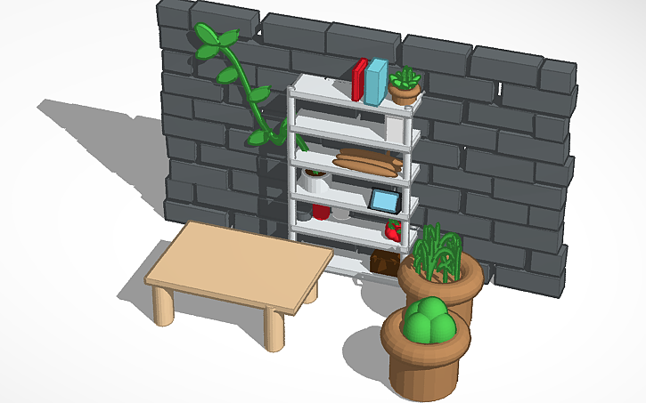 3D design Kitchen - Tinkercad