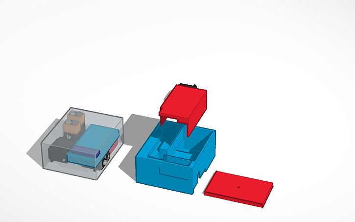 3D design Sumo proyecto - Tinkercad