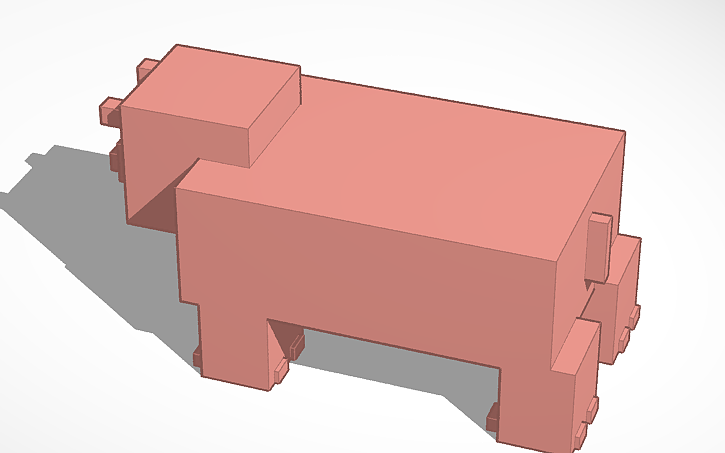 3D design Pig | Tinkercad