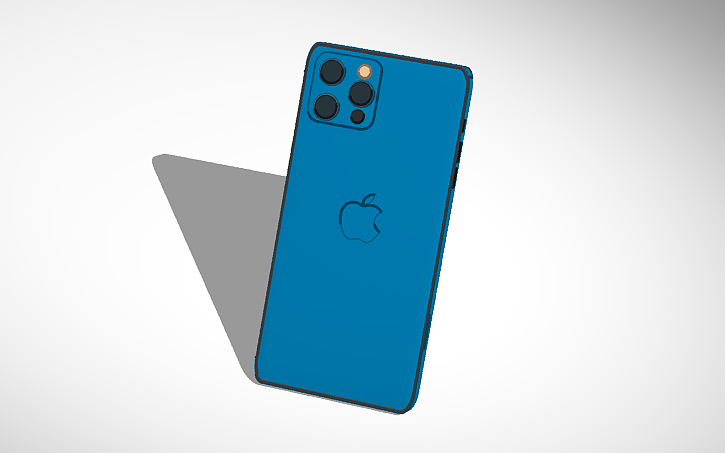 3D design iPhone 12 Pro - Tinkercad