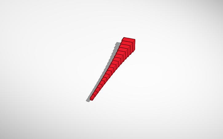 3D design A random tail - Tinkercad