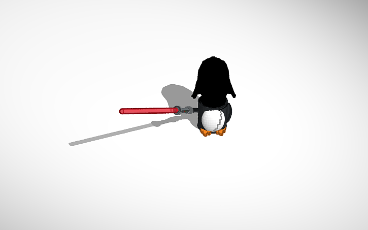 3D design Peter vader/darth penguin | Tinkercad