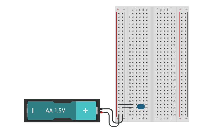 Circuit design Activity 6: Breadboard LED - Tinkercad