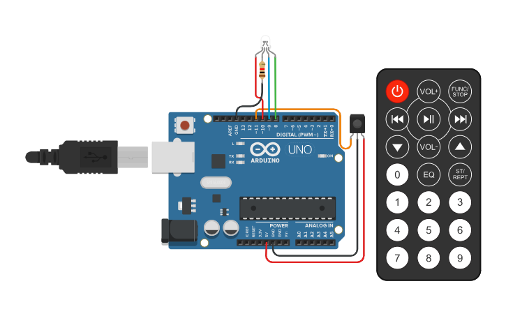 Circuit design Assignment-9 Level-3 - Tinkercad