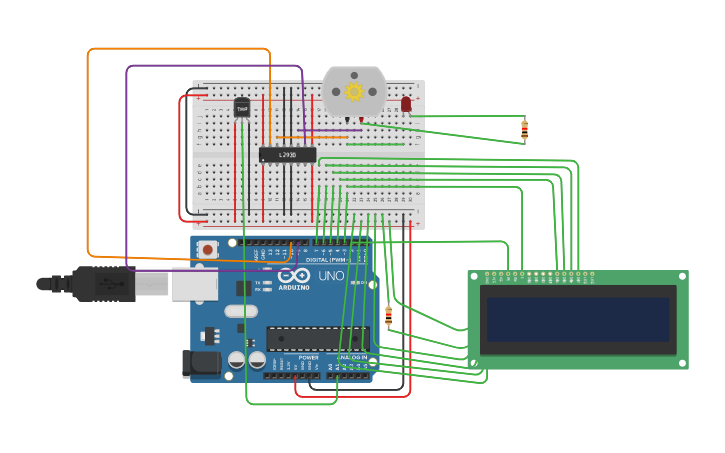 Circuit design mini project | Tinkercad