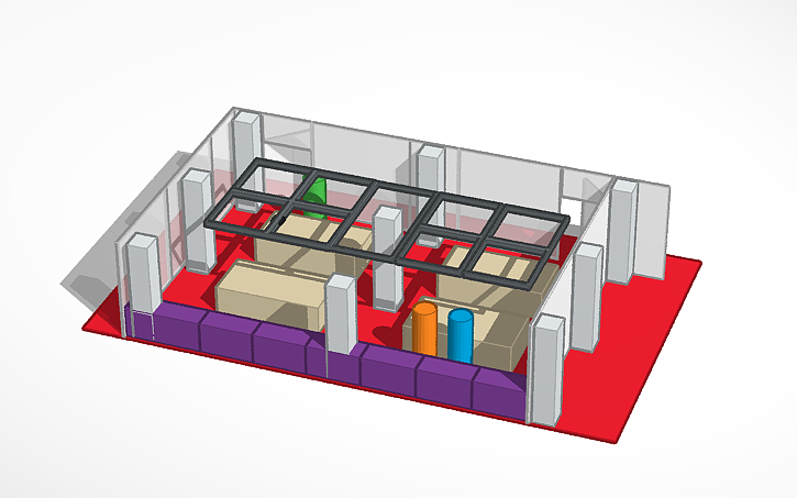 3D design Innovation Studio Strut Sample | Tinkercad