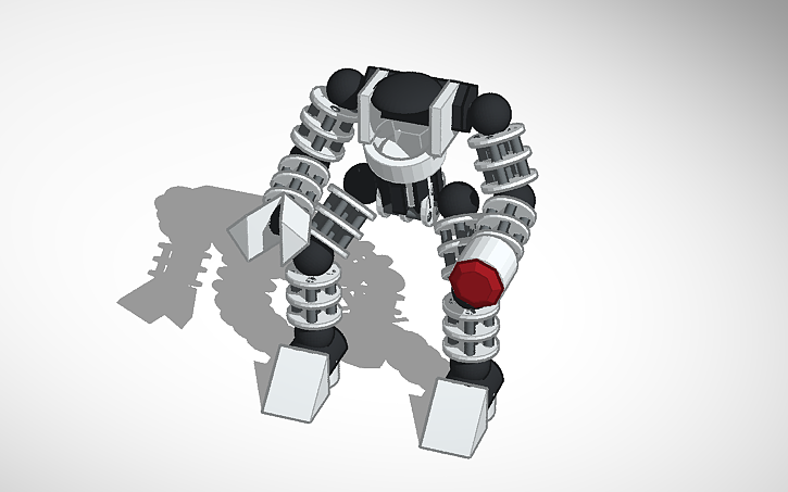 3D design buyable mech - Tinkercad