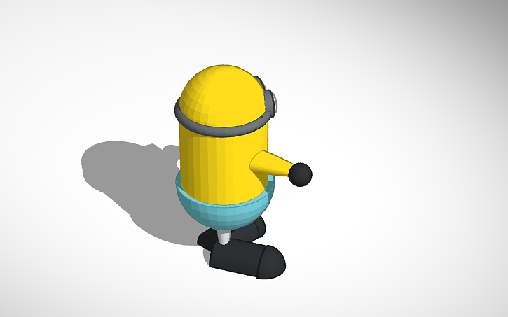 3D design Minion | Tinkercad