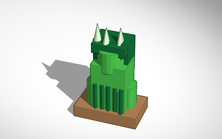 3D design The Statue of liberty | Tinkercad