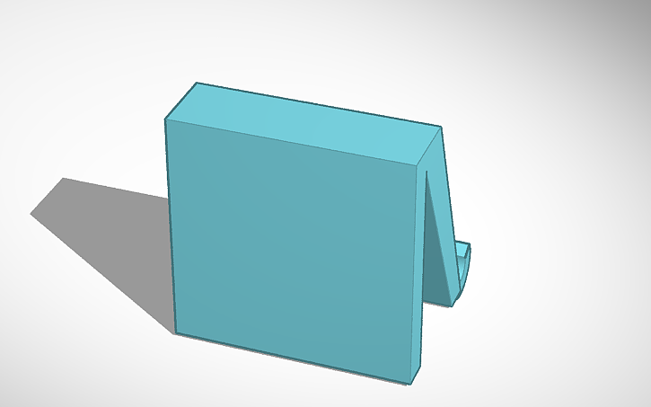 3D design iphone stand the second part - Tinkercad