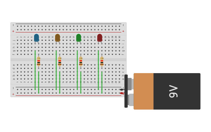 Circuit Design Breadboard 1 Tinkercad
