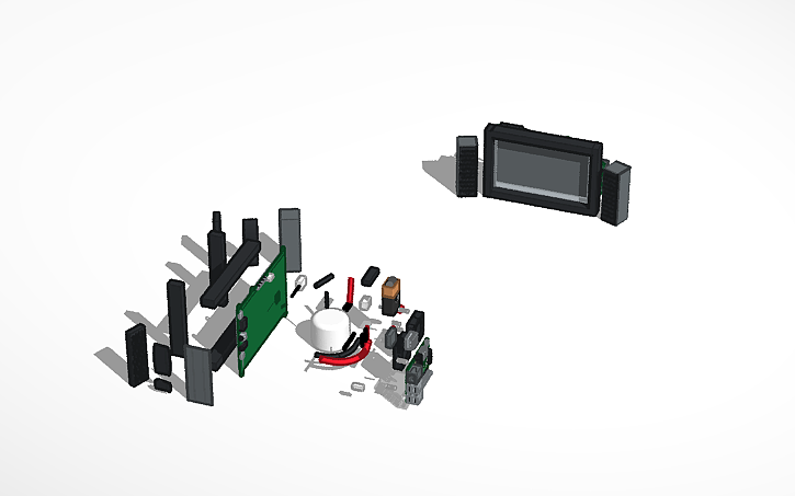 3D design Screen - Tinkercad