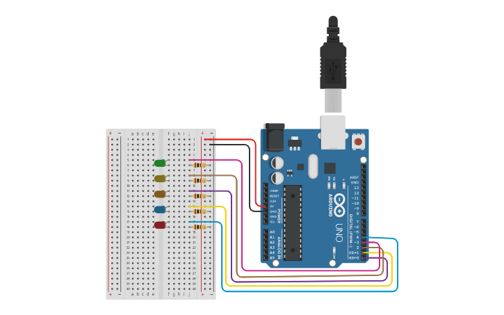 Circuit design port manipulation | Tinkercad