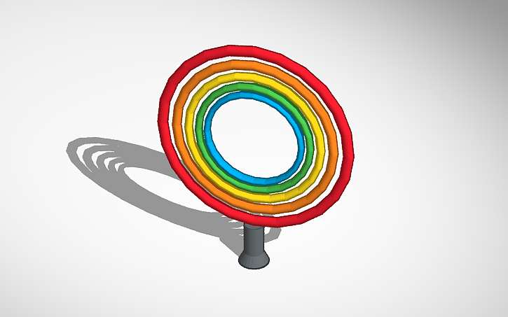 3D design Gyroscope sim lab - Tinkercad