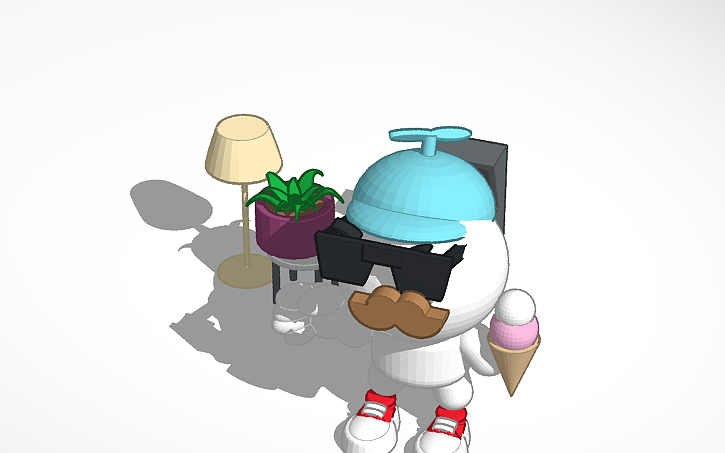 3D design Avatar - Tinkercad