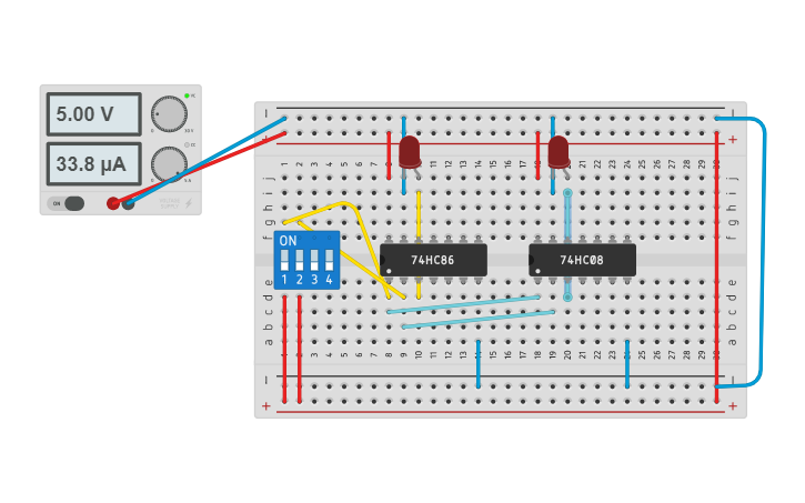 Circuit design Lab 7 | Tinkercad