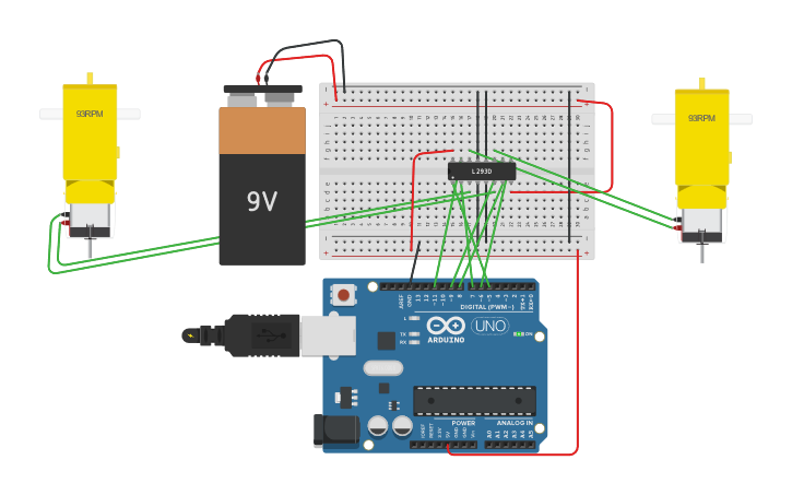 Circuit design lab4 ex4 - Tinkercad