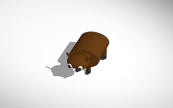 3D design Beaver - Tinkercad