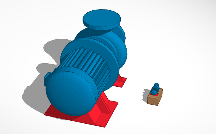 3D design Pump - Tinkercad
