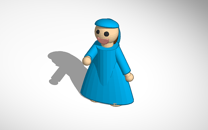 3D design Mary - Tinkercad