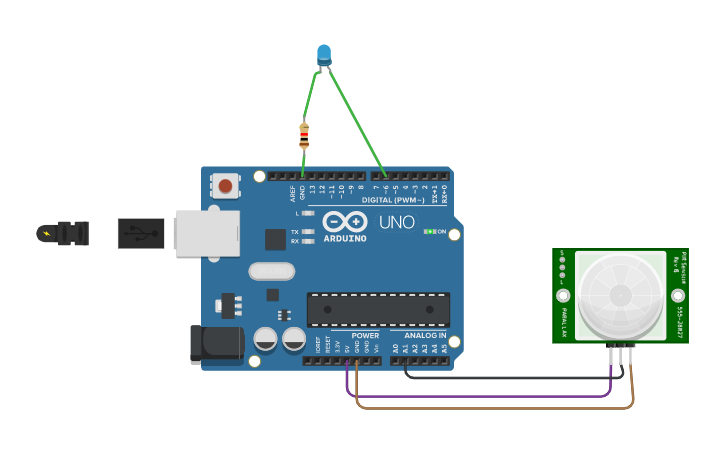 Circuit design ALEXANDER 4A PROYECTO FINAL | Tinkercad