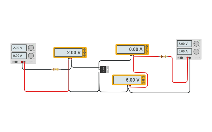 Circuit design jfet in cs config - Tinkercad