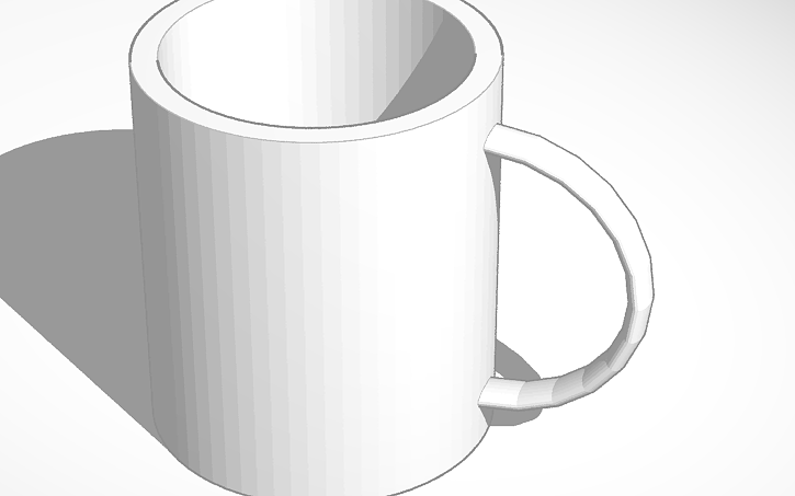 3D design Coffee Mug - Tinkercad