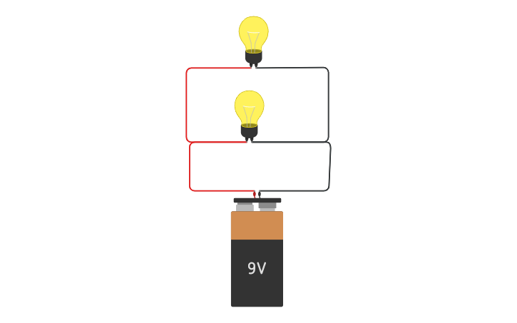 Circuit design Parallel circuit - Tinkercad