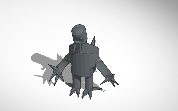 3D design evolve goliath - Tinkercad