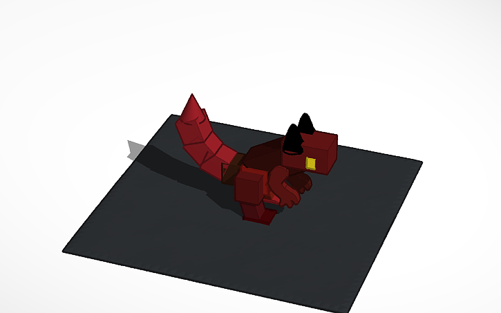 3D design indotaurus - Tinkercad