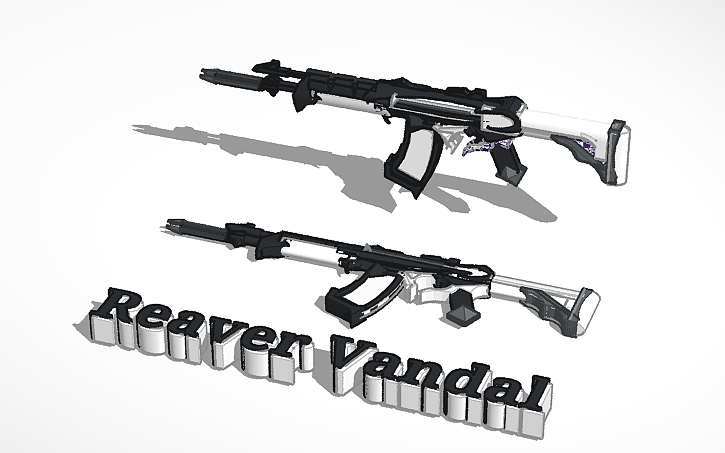 3D design Reaver Vandal white - Tinkercad