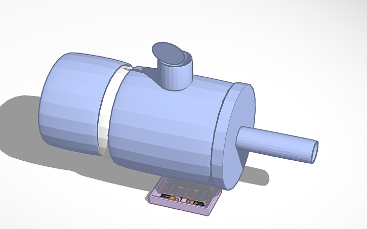 3D design Whashing machine Filter - Tinkercad