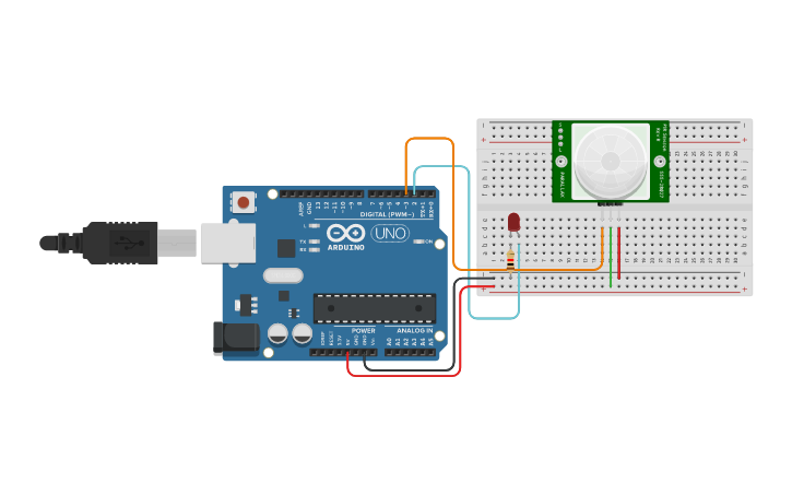 Circuit design Sensor de sonido | Tinkercad