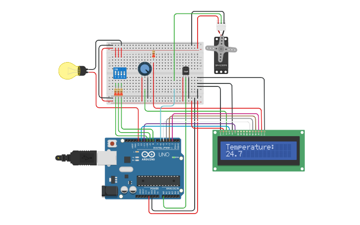 Circuit design Egg-Incubator | Tinkercad
