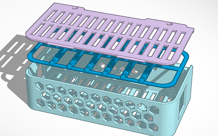 3D design Power supply enclosure for Prusa Mini - Tinkercad