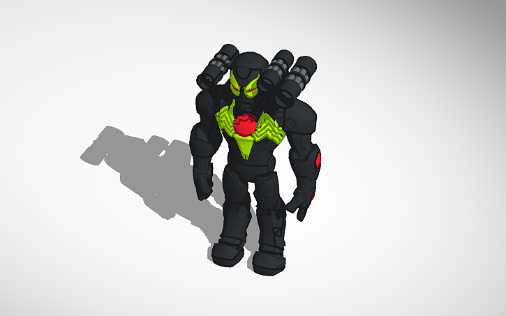 3D design Virus - Tinkercad