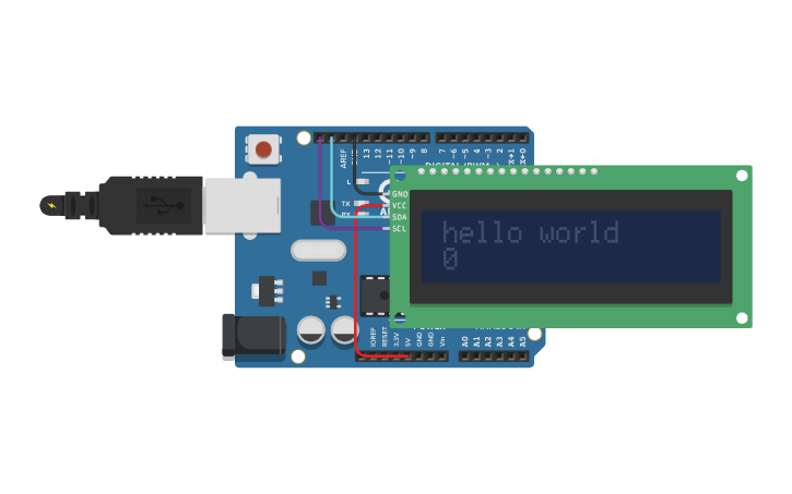 Circuit Design Lcd I2c Tinkercad