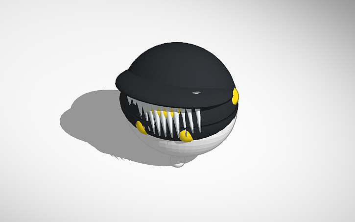 3D design Murder Drones N's head - Tinkercad