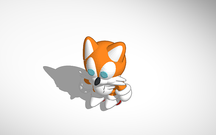 3D design Tails - Tinkercad
