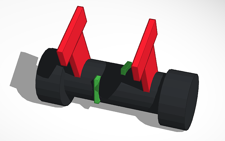 3D design Axe Backwards - Battlebots - Tinkercad