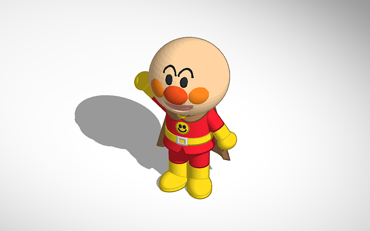 3D design Anpanman - Tinkercad