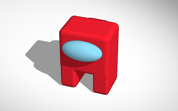 3D design Among Us - Tinkercad