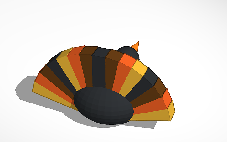 3D design Thanksgiving Turkey | Tinkercad
