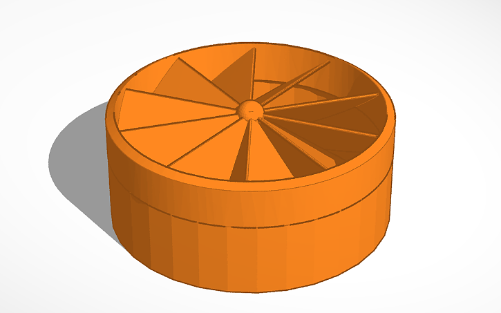 3D design Copy of Impeller - Tinkercad