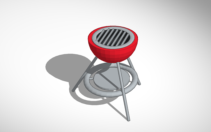 3D design Grill - Tinkercad