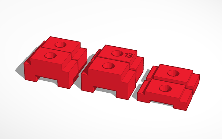 3D design Number Plate Stand Offs | Tinkercad