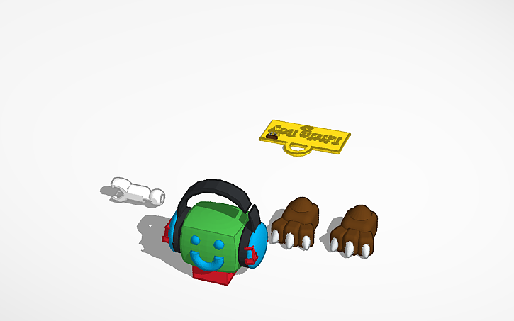 3D design PTTEP Orange Little Boy (head) - Tinkercad